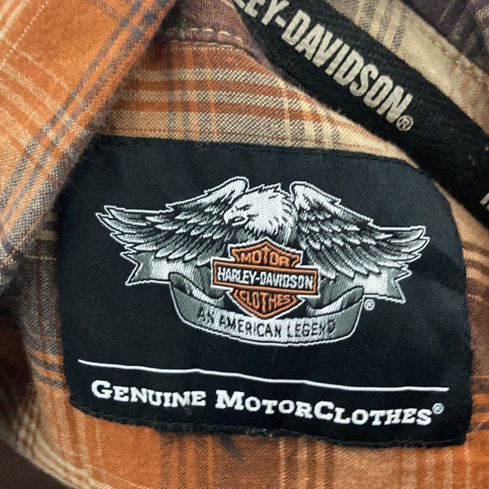 Vintage Harley Davidson Genuine Motorclothes Button D… - Gem
